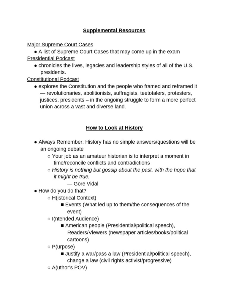 APUSH Notes Period 1-2 (1491-1754) | PDF