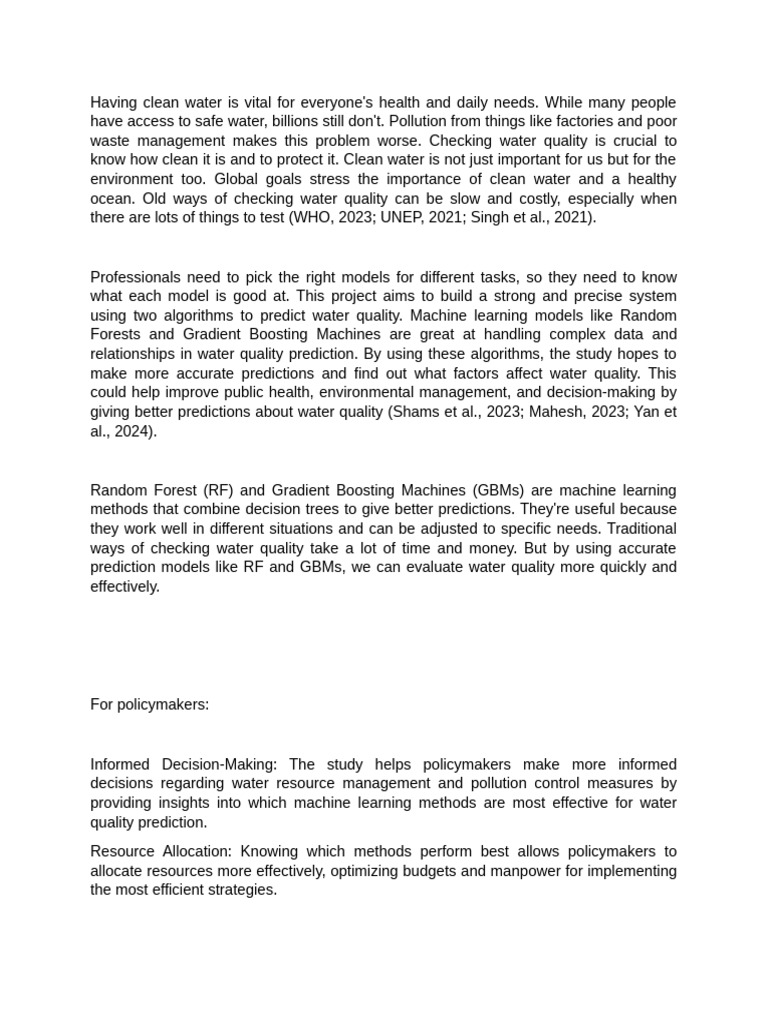 Reporting Draft | PDF