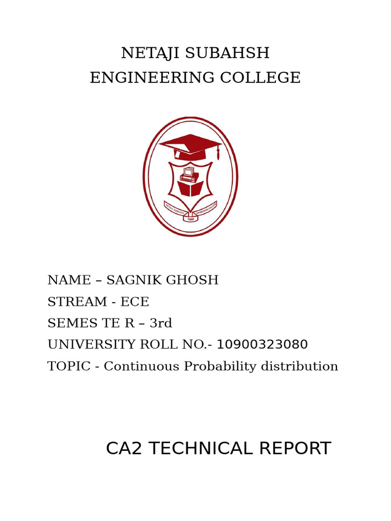 Math 2nd Year Report | PDF