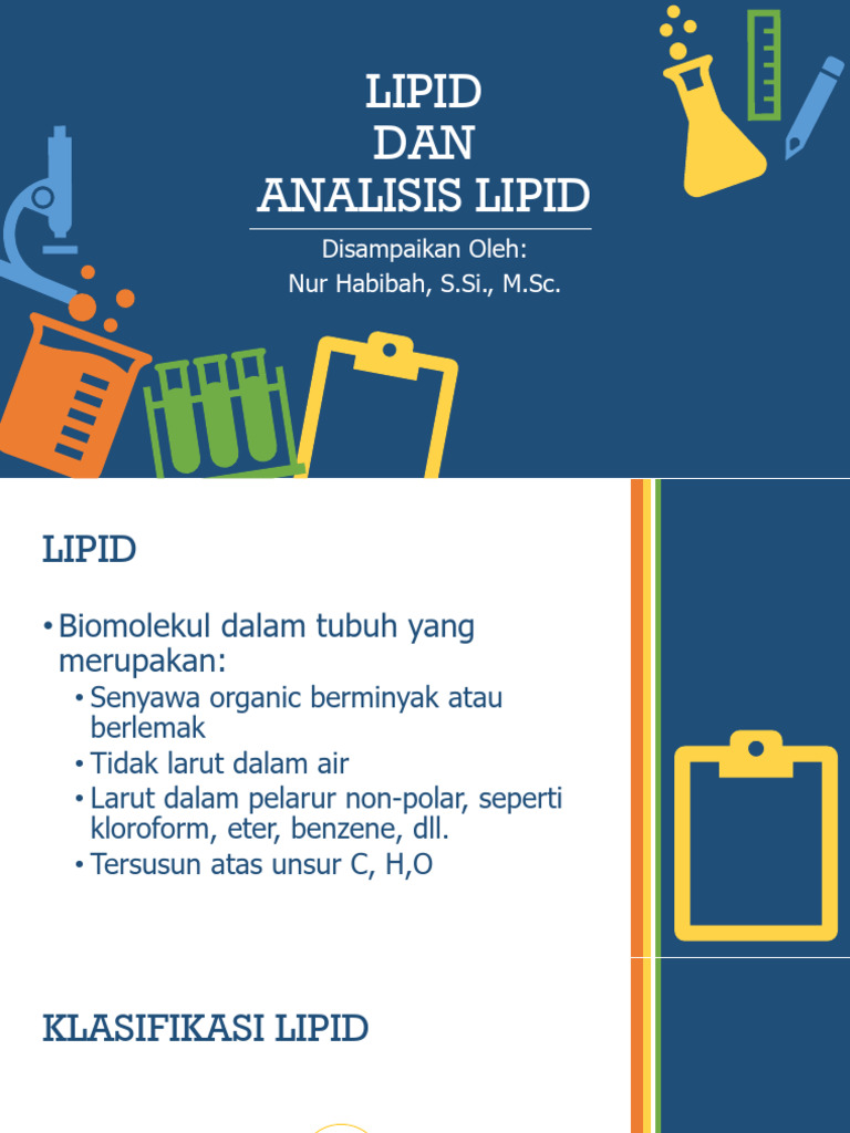 Lipid Dan Analisis Lipid | PDF