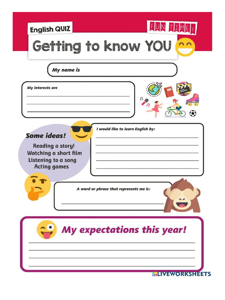Getting To Know You | PDF