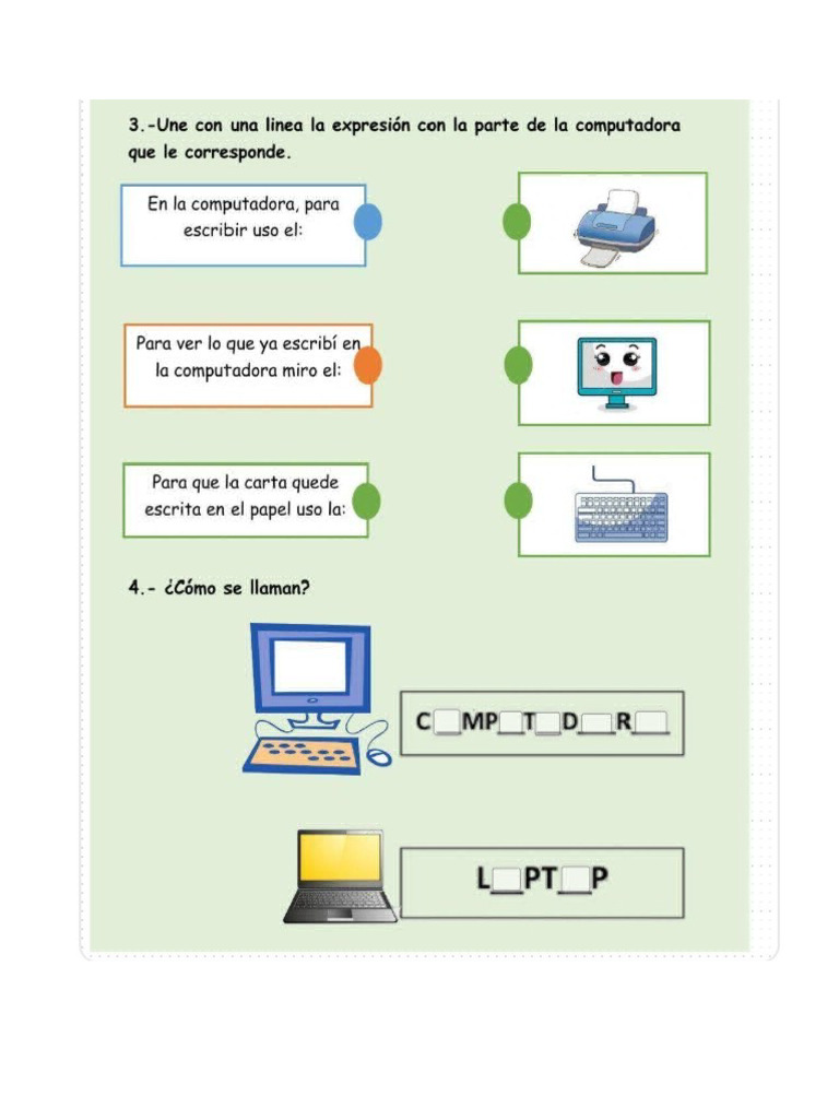 Partes de La Comp Mixto Primero | PDF