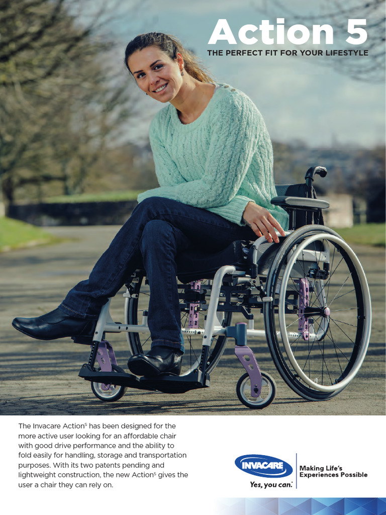 Invacare - MOVE - MANUAL - MOBILITY - STANDARD Action 5 SELL SHEET 2019 | PDF