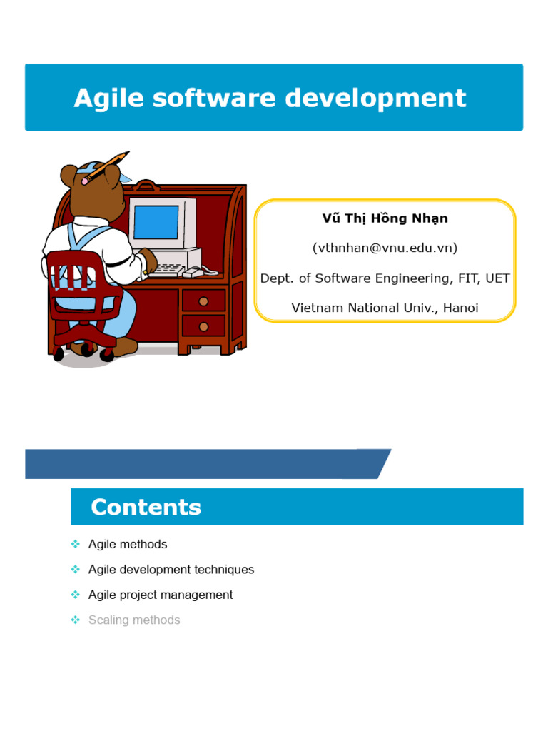 Lec03 - Agile Development | PDF
