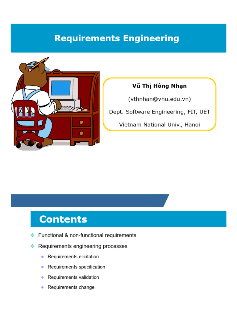 Lec05-06 - Requirement Engineering | PDF