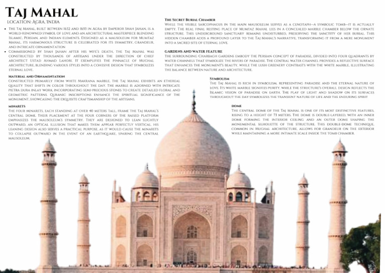 Taj Mahal | PDF