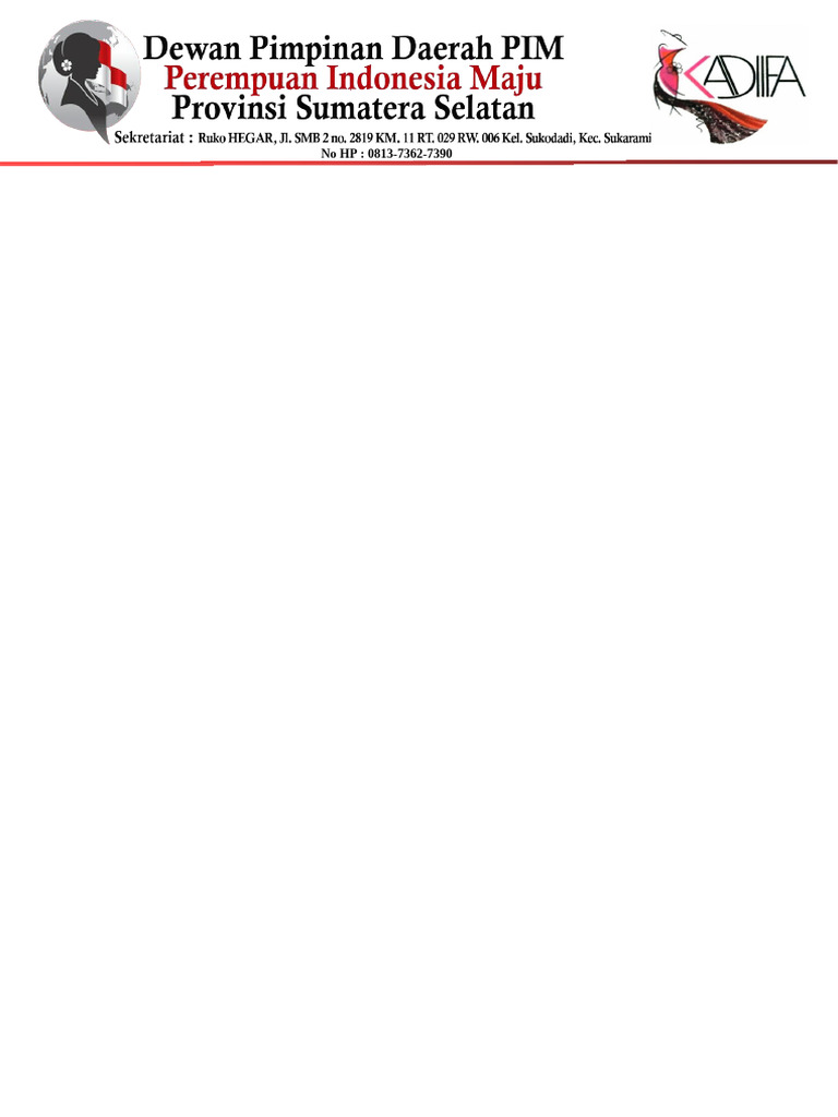 SURAT TUGAS PIM | PDF