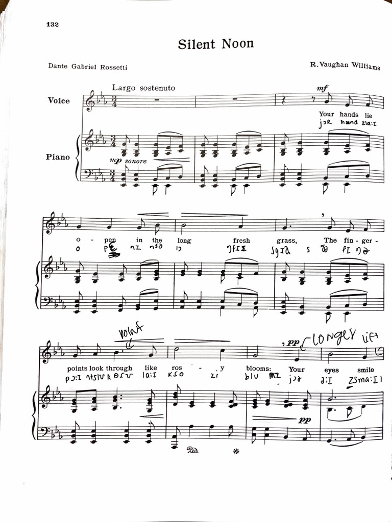 Silent Noon e Flat | PDF