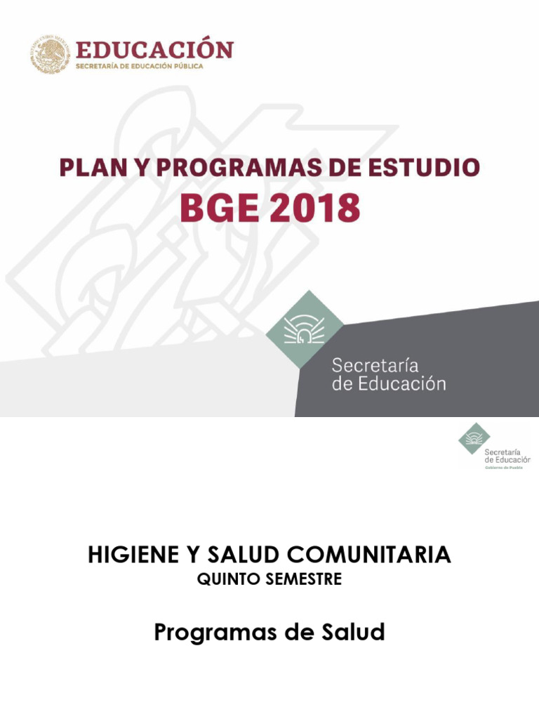 SEM5 Programas de Salud | PDF