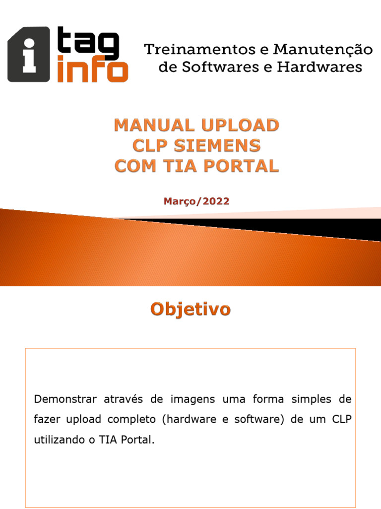 Manual Upload CLP TIA Portal | PDF
