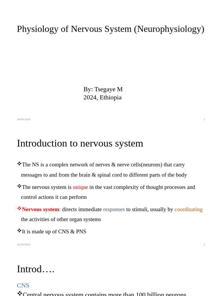 Neurophysiology | PDF | Neurotransmitter | Chemical Synapse