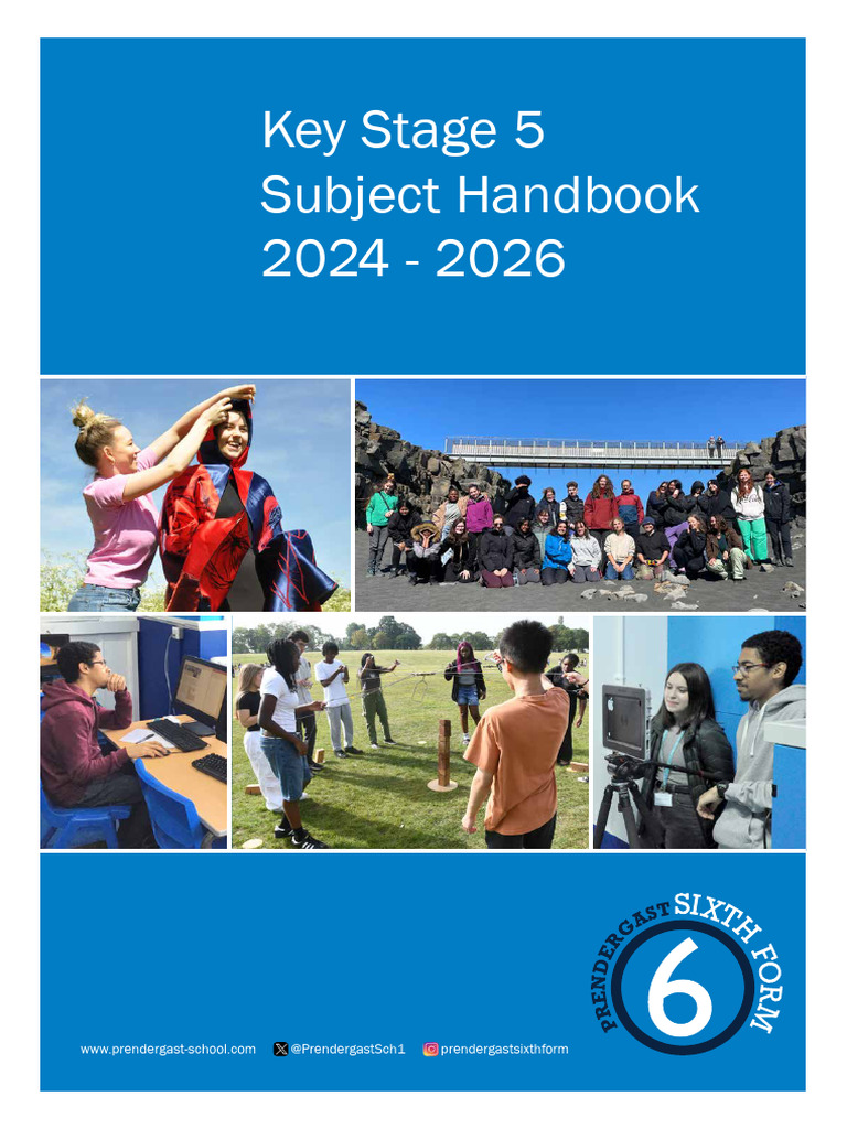 KS5 Subject Hand Book 2024 2026 July 2024 | PDF