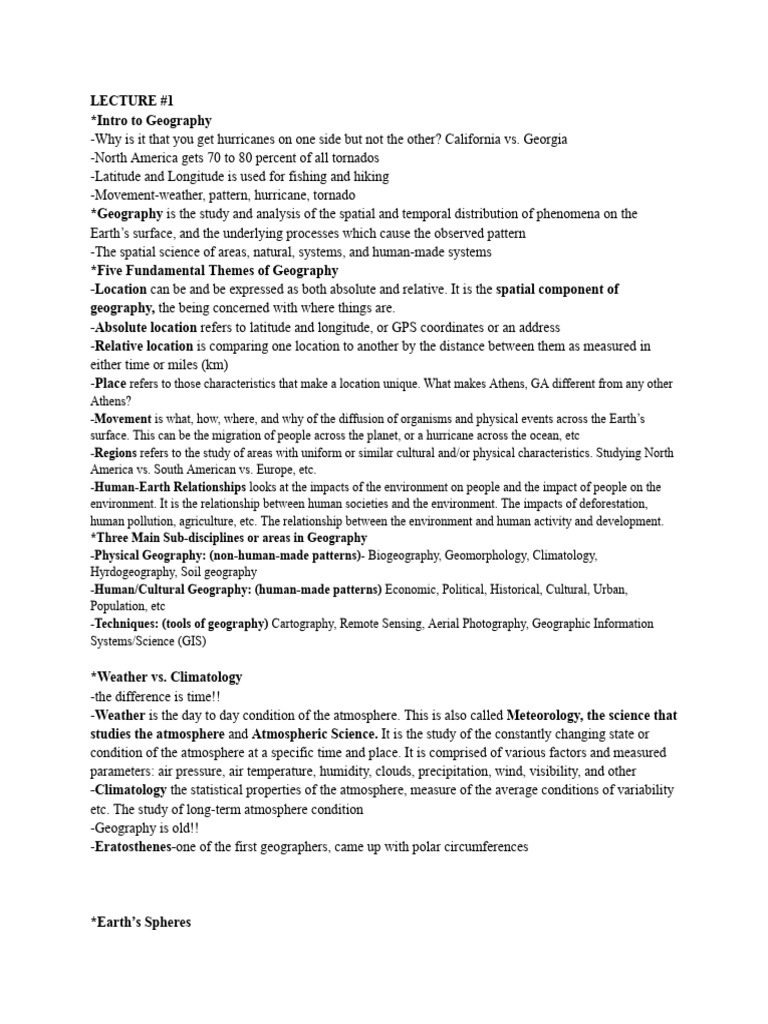 Lecture #7-1 - 26 - 2024 | PDF