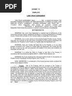 Irrevocable Trust Agreement Template | PDF | Trust Law | Trustee