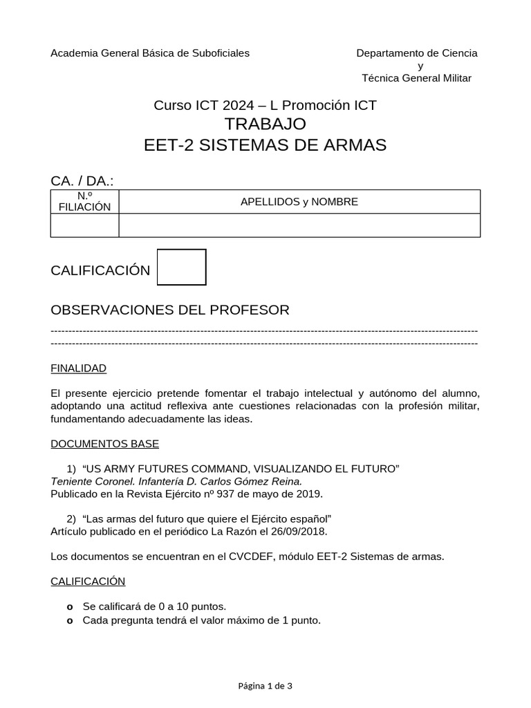 Cuaderno Trabajo EET2 ICT 2024 | PDF