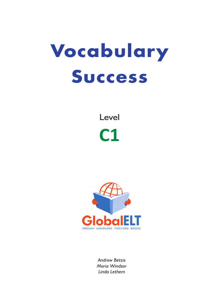 Vocabulary Success Advanced | PDF