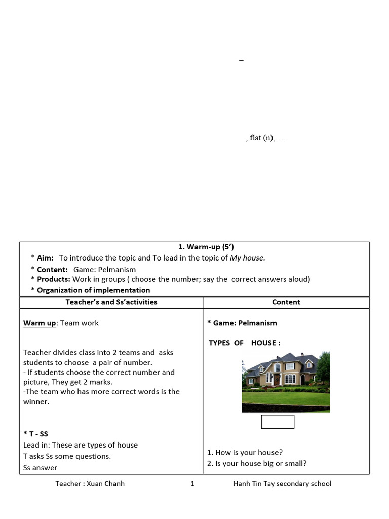 Anh 6 Baif 2 T 9 Den 14 | PDF