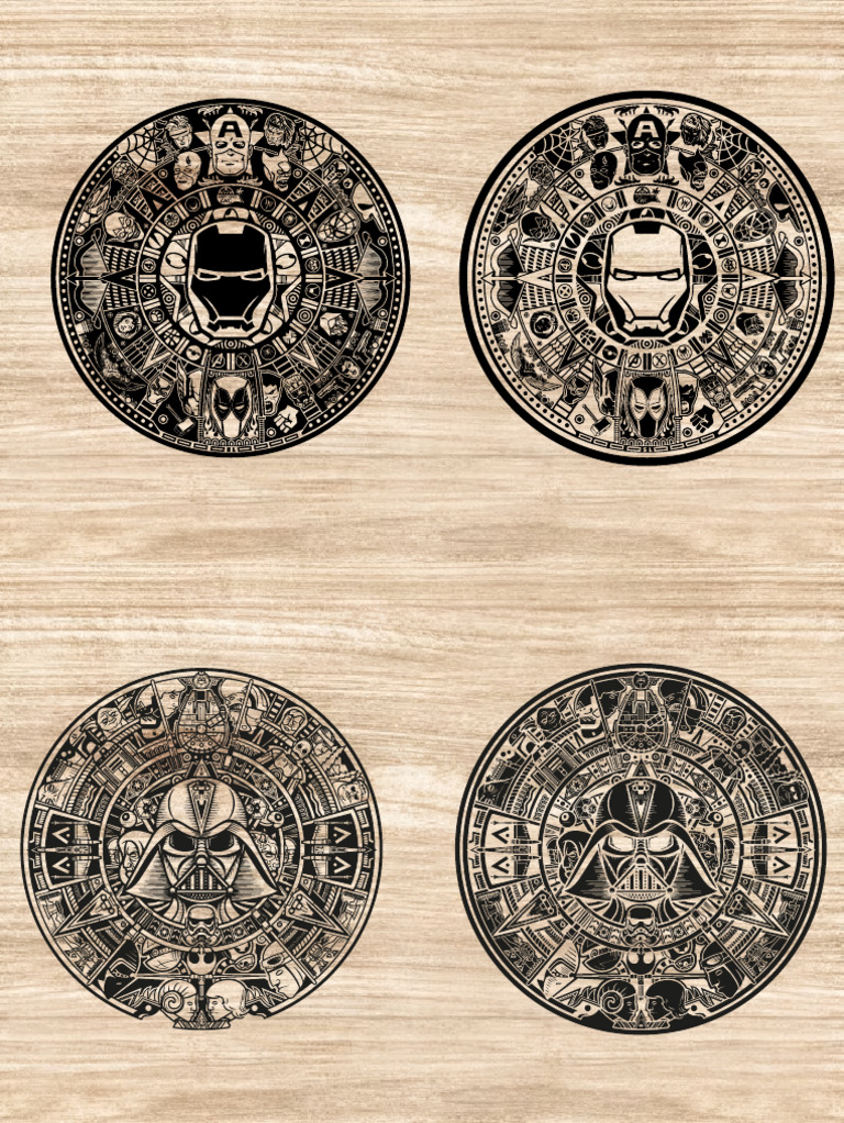 Calendario Maya Marvel y Star Wars | PDF