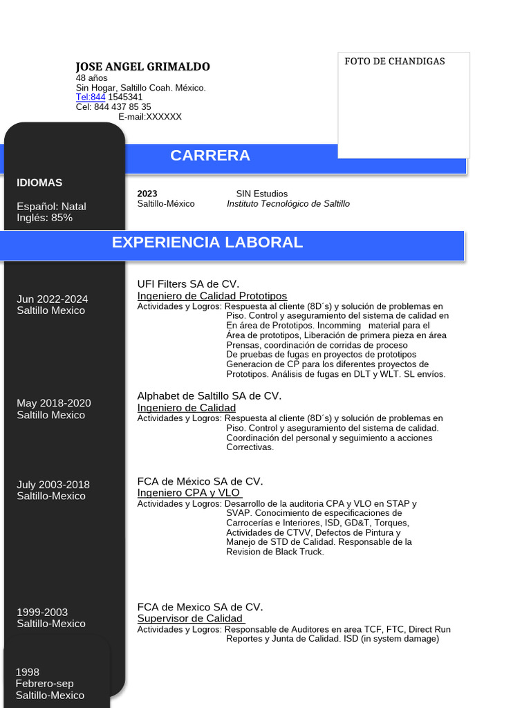 Curriculum Pepe | PDF
