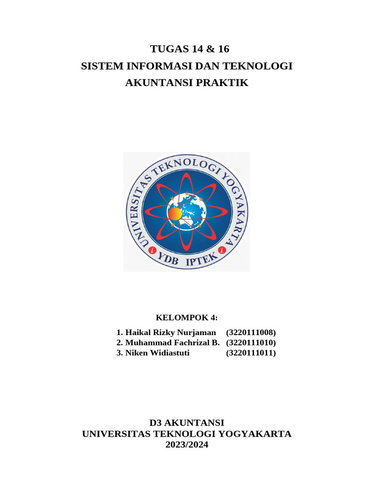 Kelompok 4-Tugas 14 Dan 16 | PDF