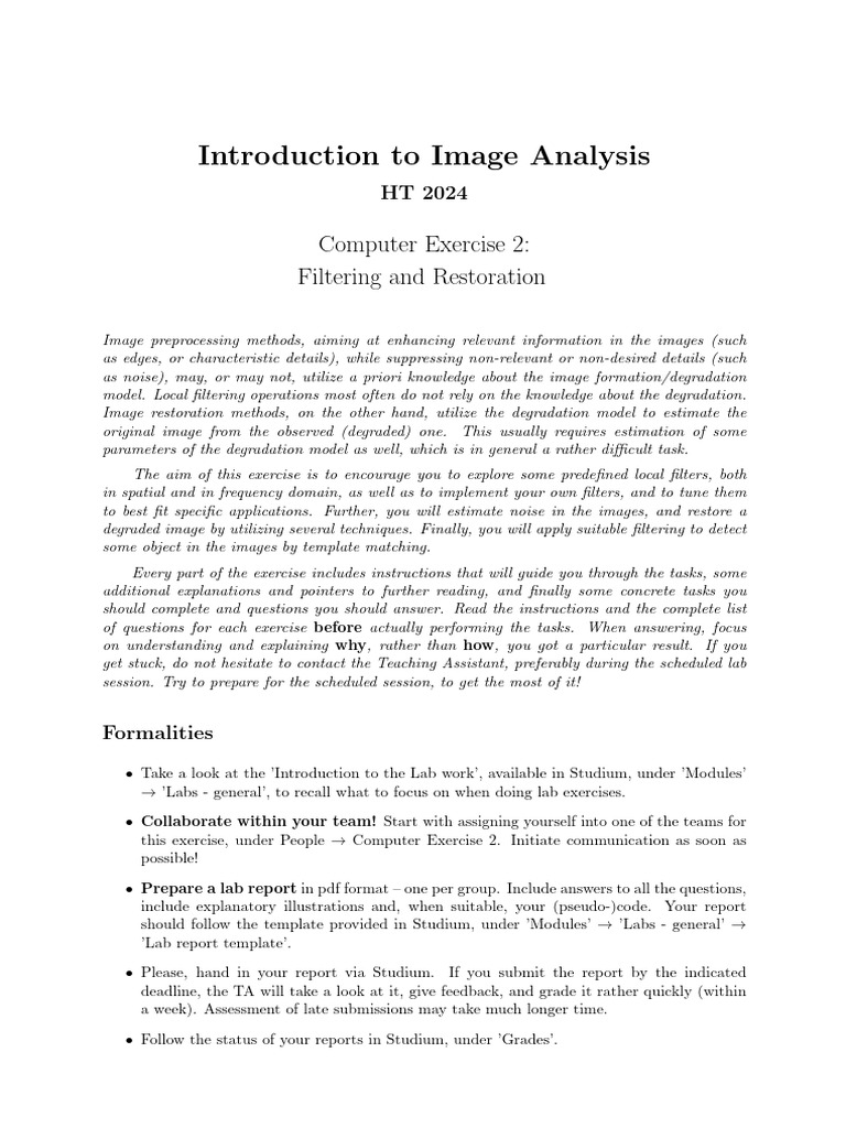 Intro2IA Lab2 Instructions | PDF
