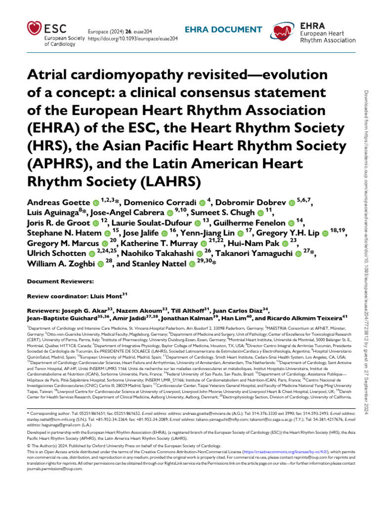 Atrial Cardio | PDF