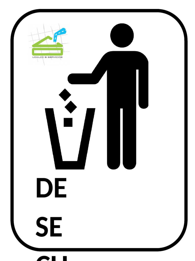 Letrero de Desechos Comunes | PDF