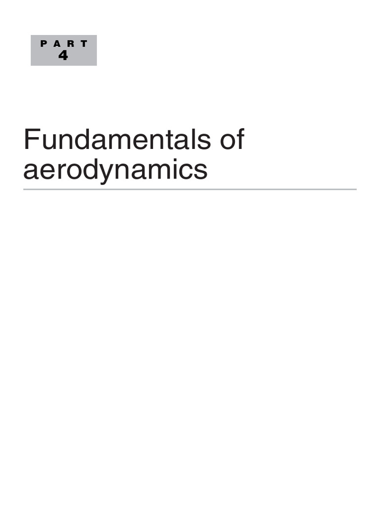 Fundamentals of Aerodynamics_notes | PDF