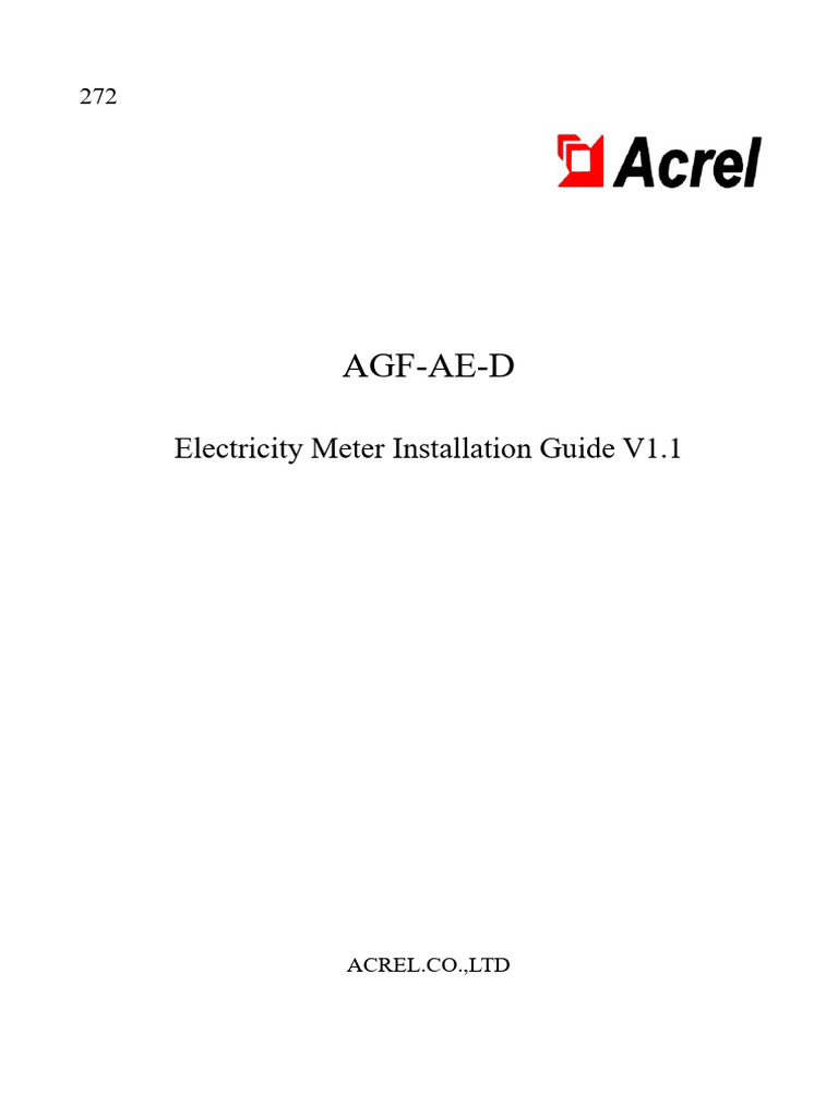 Agf Ae D Manual 1 | PDF