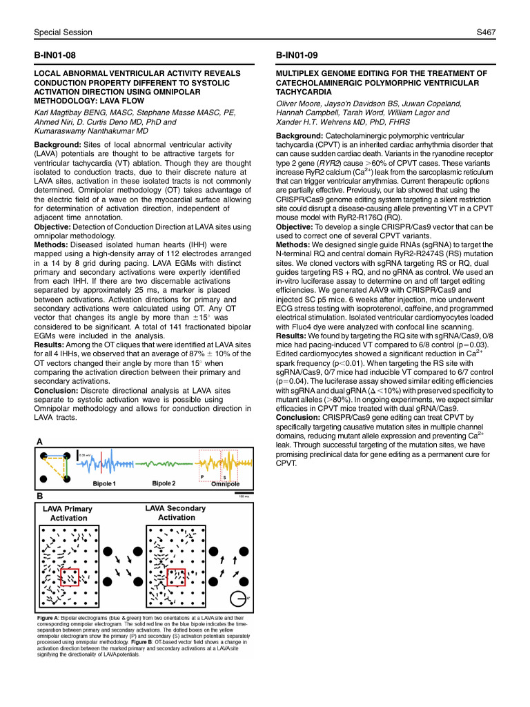Conduction Direction at LAVA Sites Using Omnipolar Methodology | PDF ...