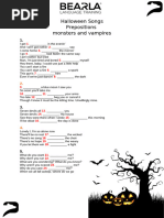 Monster Mash Lyrics | PDF | Horror Fiction | Monsters