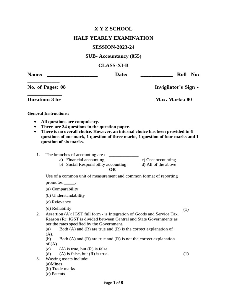 Xi B Acc Hy QP | PDF