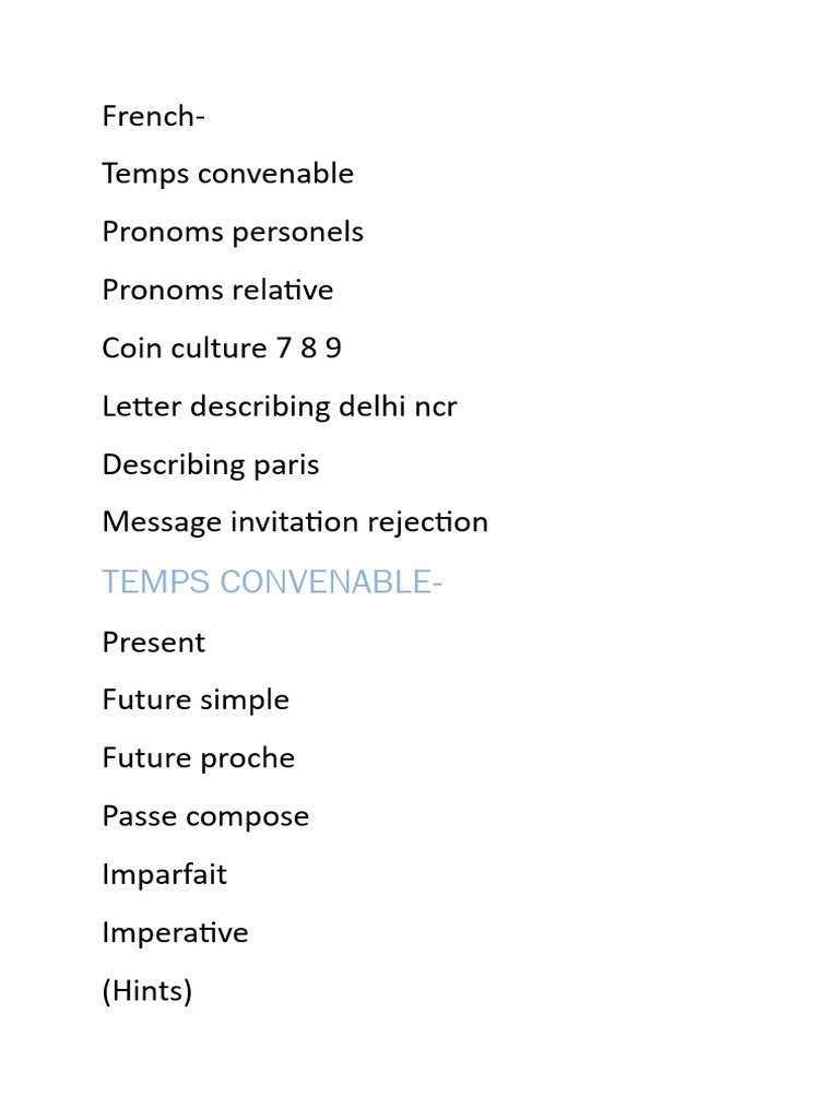 Extremely Important French Folder | PDF