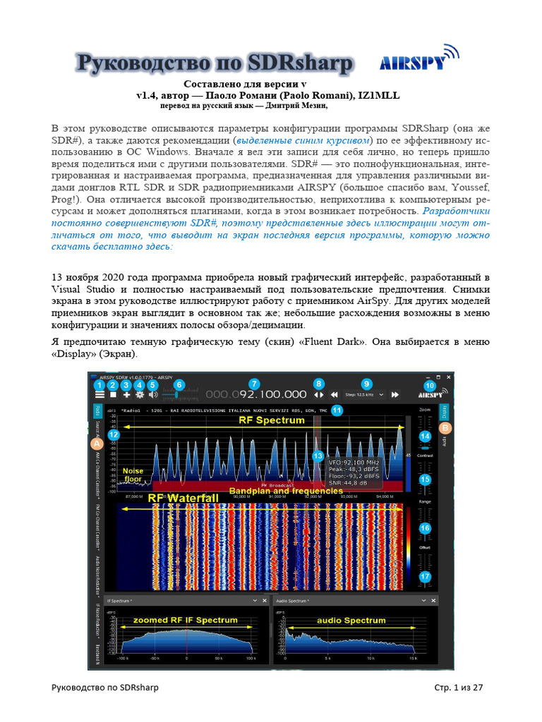 SDRSharp The Guide v1.4 RUS | PDF