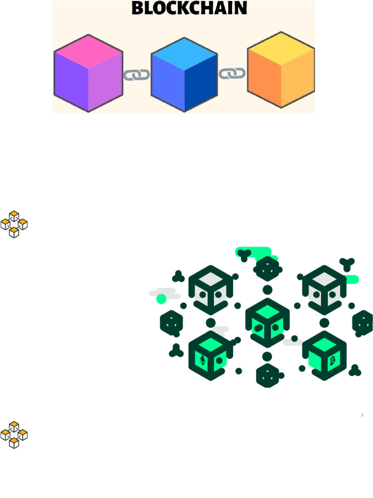1. Blockchain - Overview | PDF