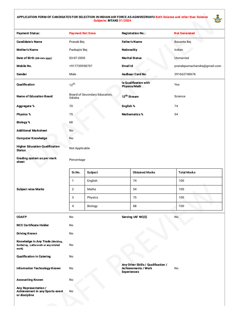 AV - Draft Preview Bapi | PDF