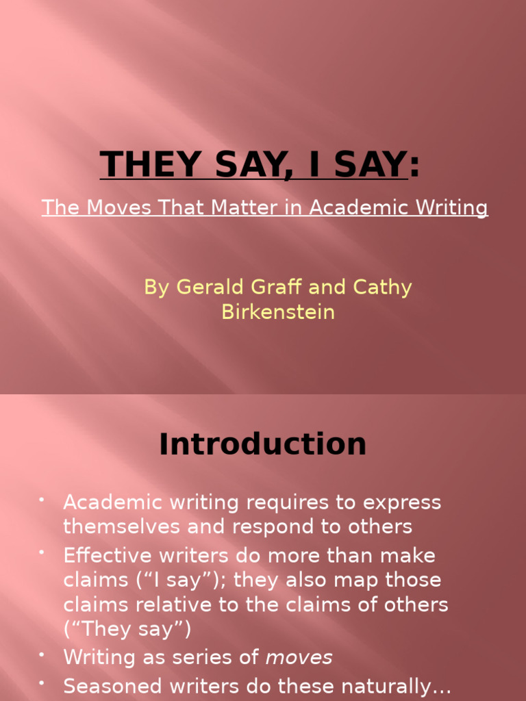 Theysay Isay Powerpoint | PDF