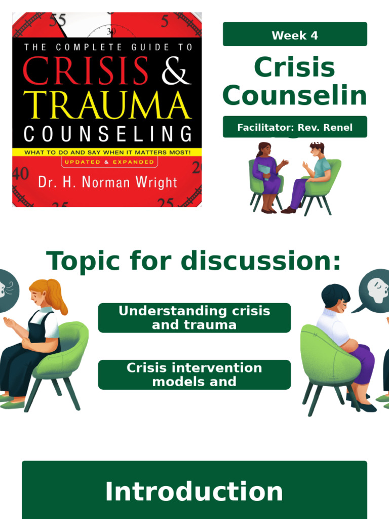 Crisis Counseling | PDF