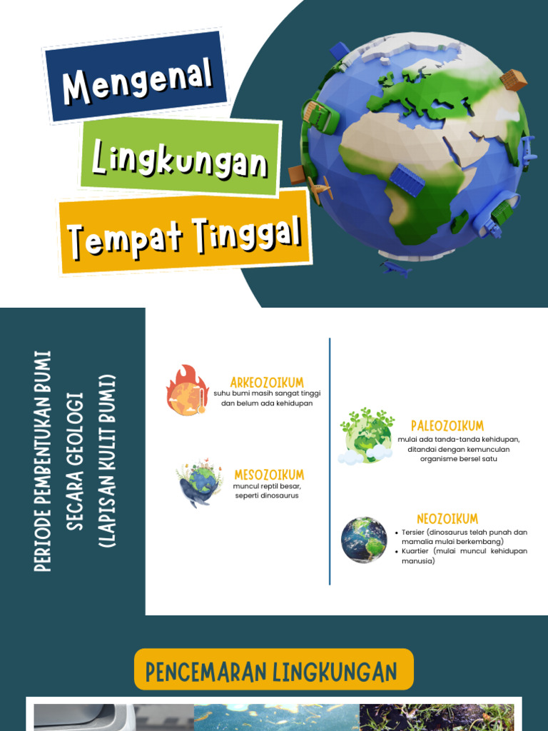 Sejarah Bumi & Pencemaran Lingkungan | PDF