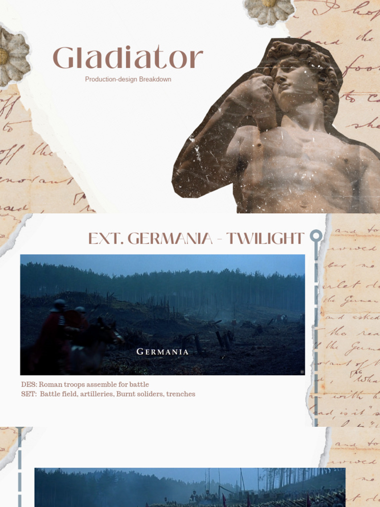 Gladiator Production-Design Breakdown | PDF