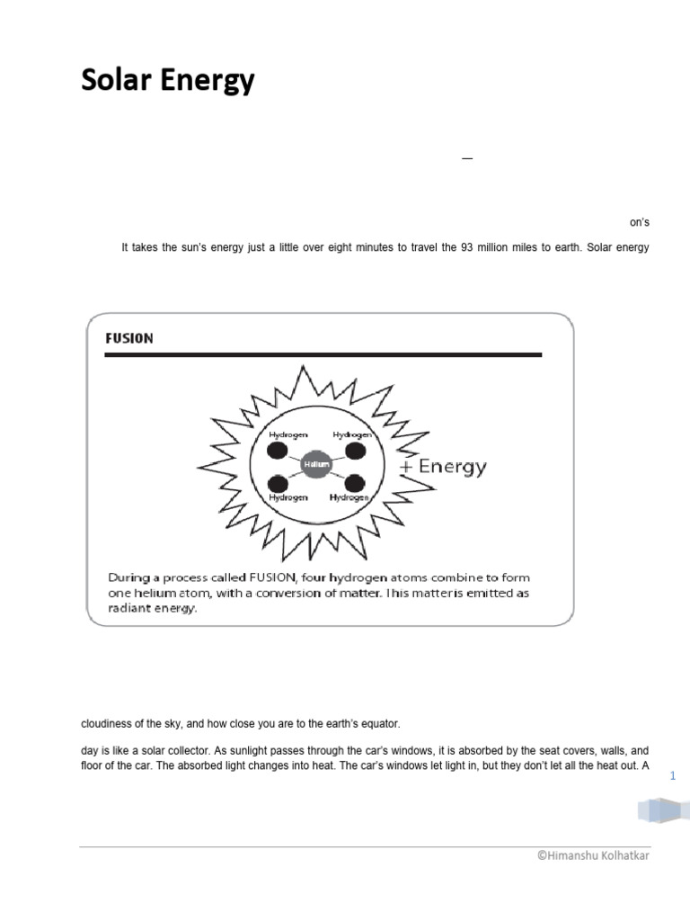 Solar Energy | PDF
