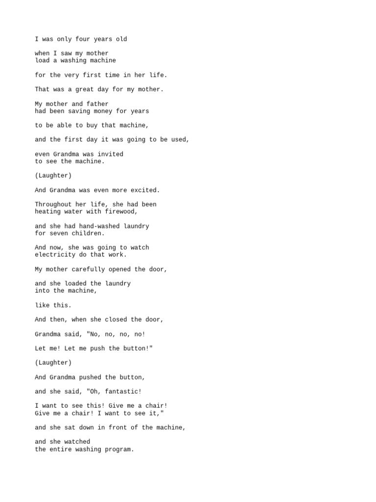 (English) The Magic Washing Machine - Hans Rosling (DownSub - Com) | PDF