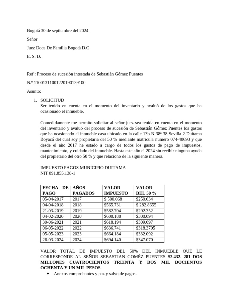 Segundo Documento Casa Duitama 30 Septiembre | PDF