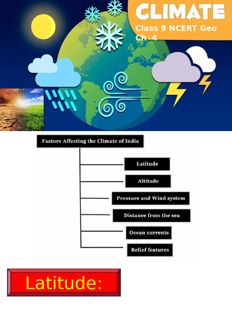 Climate Latitude | PDF | Teaching Methods & Materials