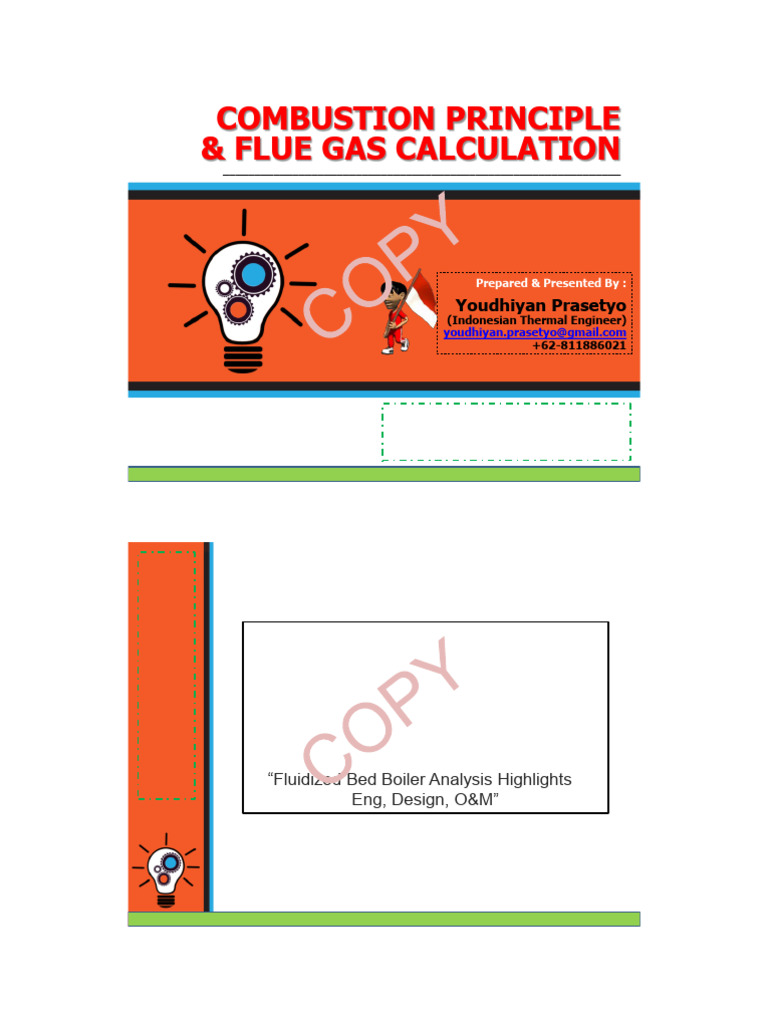 YP - PNPA - Combustion Principle & Flue Gas Calculation For CFBB - Jun 2024 Rev1 | PDF ...