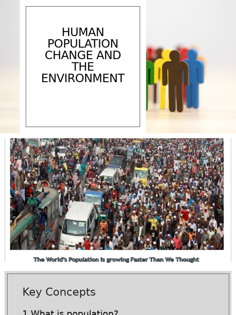 LEC2 Human Population Change and The Environment | PDF