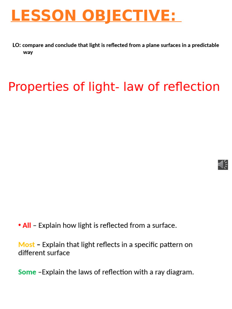 Light Lesson - 4 | PDF