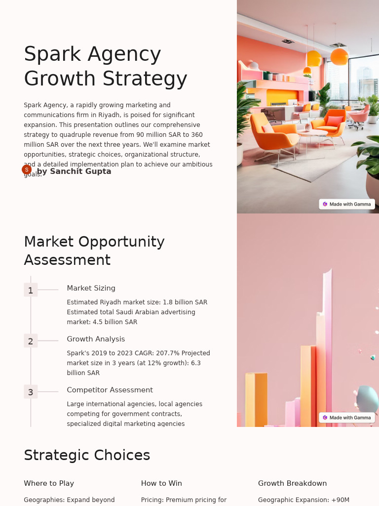 Spark Agency Growth Strategy | PDF