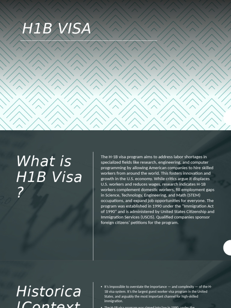 H1B Visa | PDF