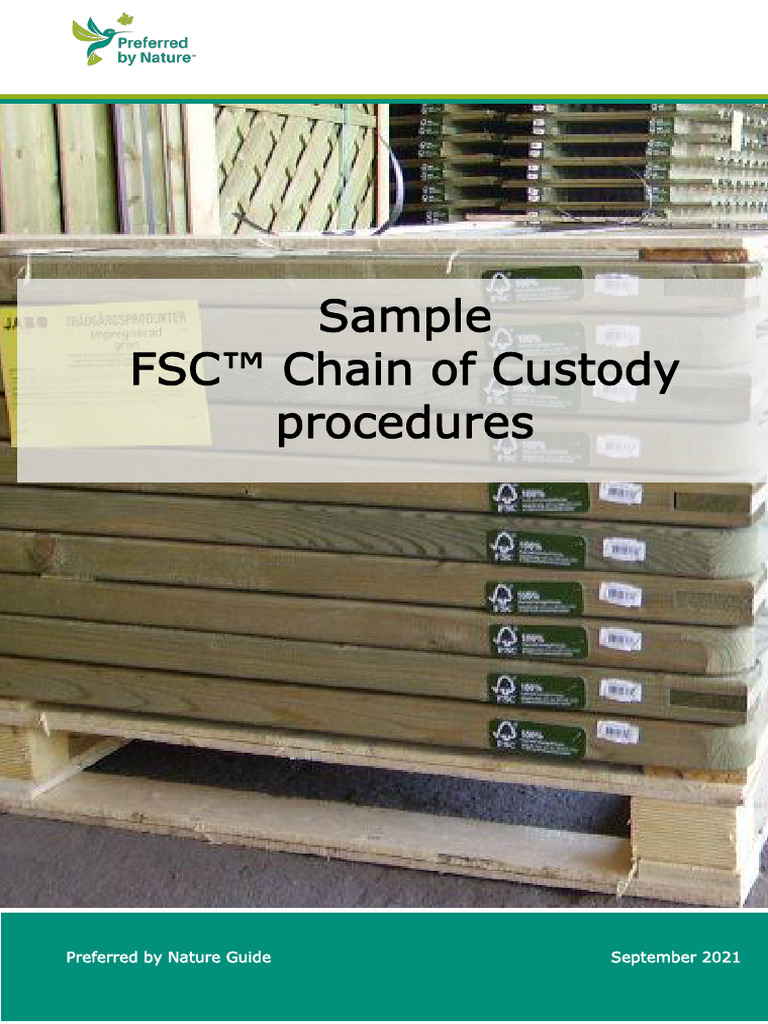 Sample FSC procedures transfer 1Sept21 | PDF